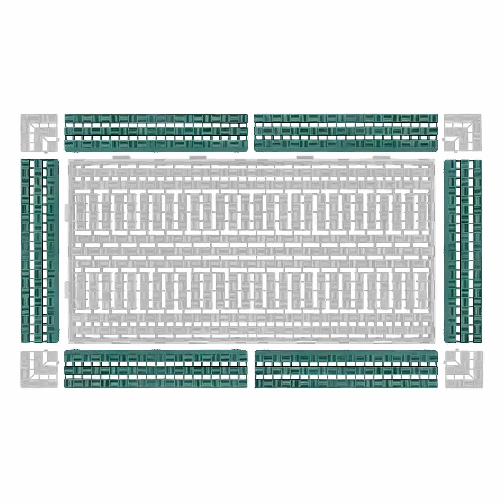 floor-grating system