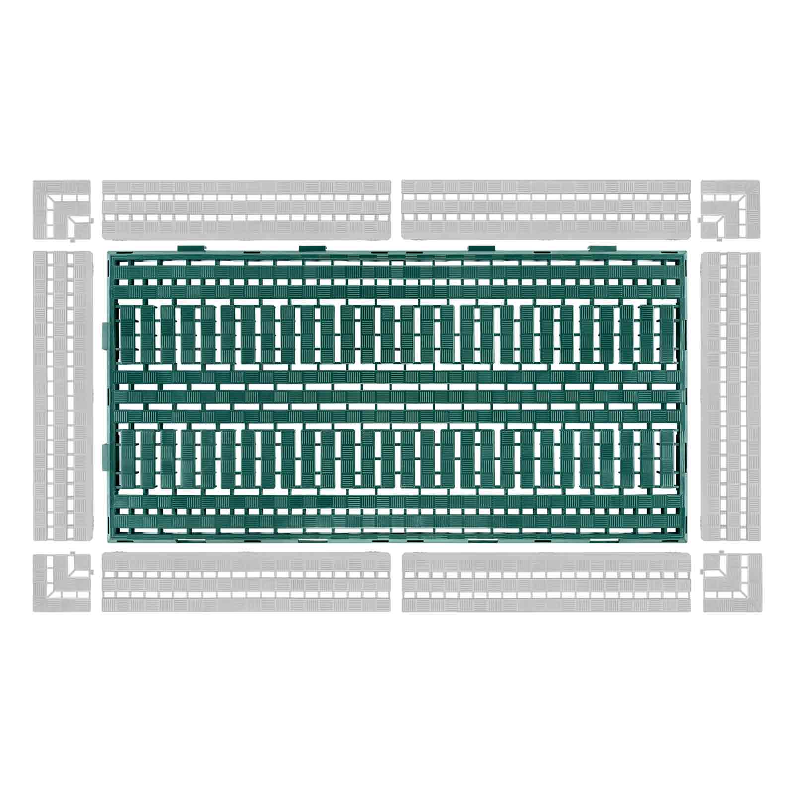 floor-grating system